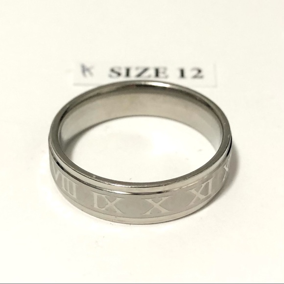 Jewelry | Roman Numerals Ring Size 12 | Poshmark